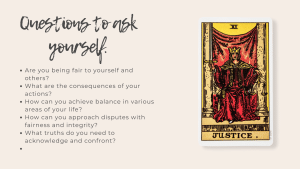 The Justice Tarot Card Explained - Tarot from Scratch